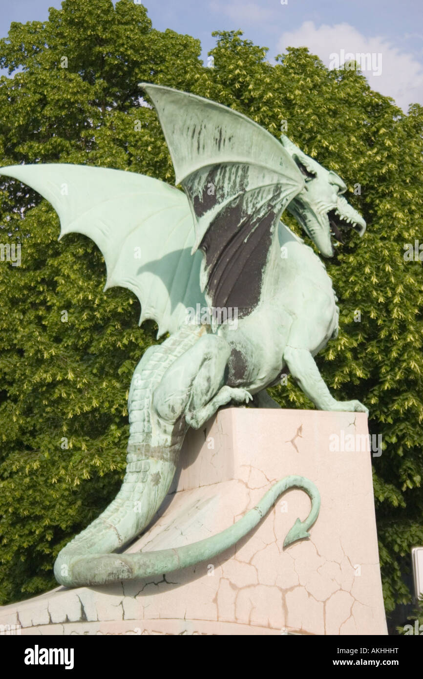 Dragon desinged by Croatian architect Jurij Zaninovich Dragon Bridge ...