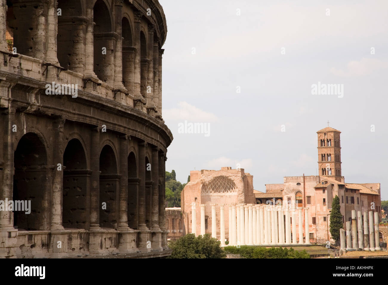 Colosseum historic Centre of Rome Italy Stock Photo - Alamy