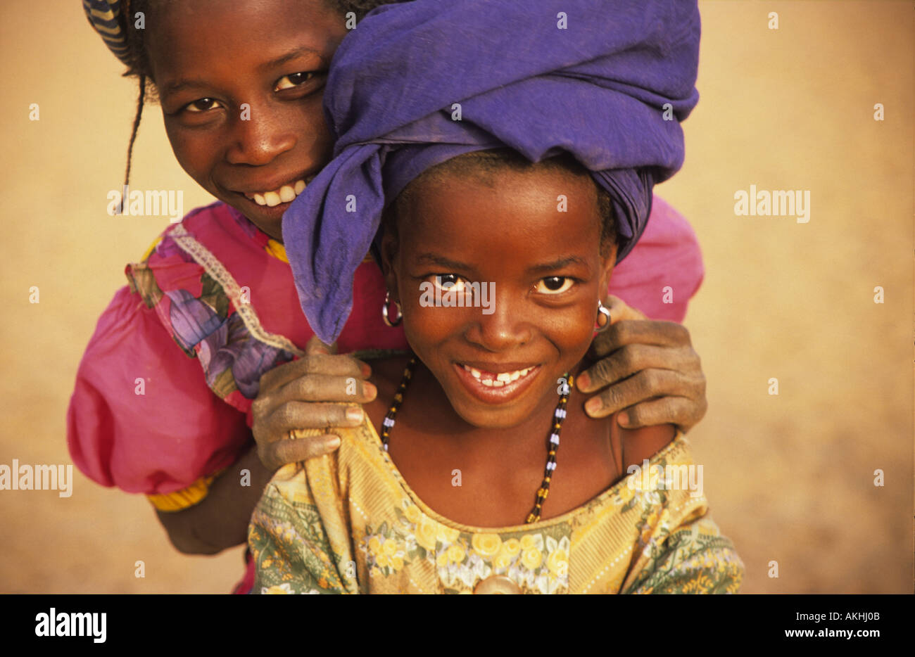 Niger headscarf hi-res stock photography and images - Alamy