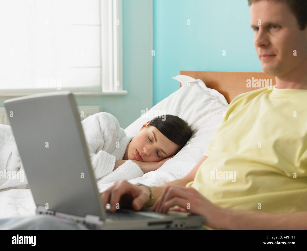 Telecommuting resting hi-res stock photography and images - Alamy