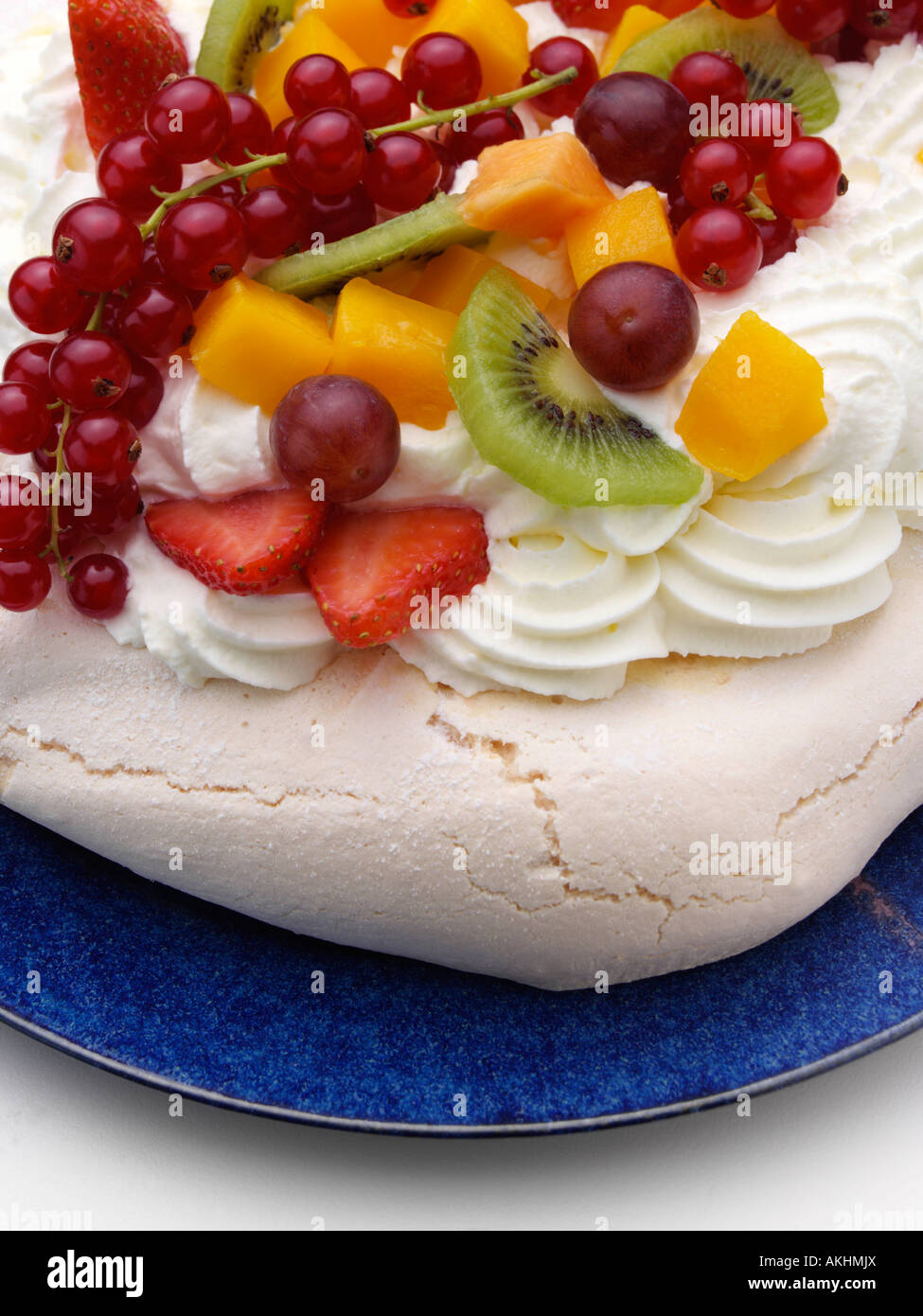 Fruit Pavlova desserts sweets editorial food Stock Photo - Alamy