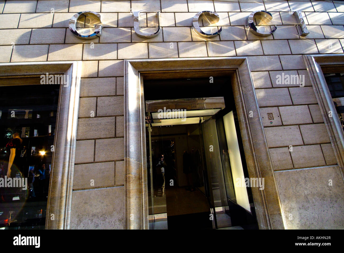 Rome via condotti gucci hi-res stock photography and images - Alamy