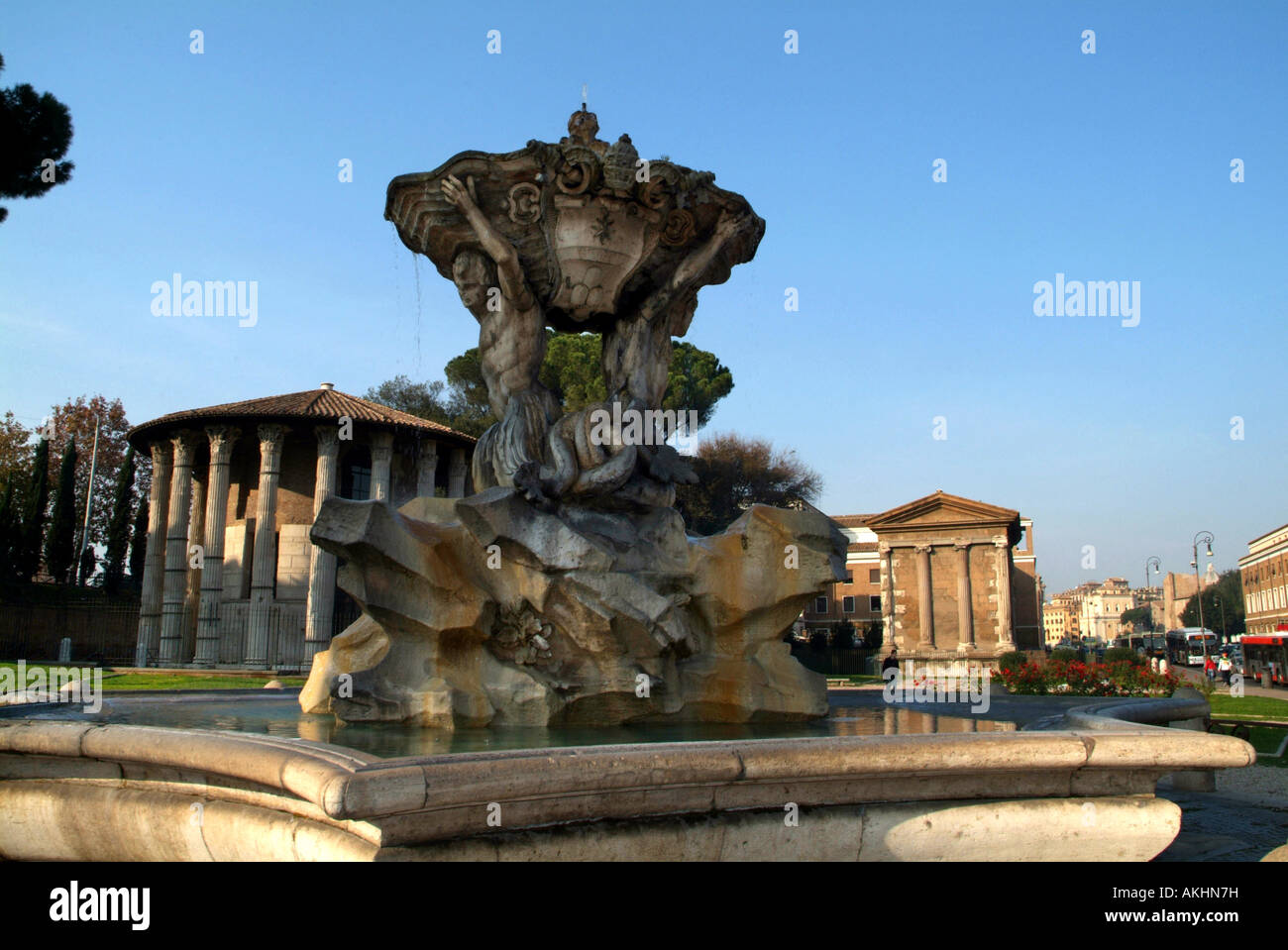 Fontana dei Tritoni, Piazza Bocca della Veritï¿½, Rome, Lazio, Italy ...
