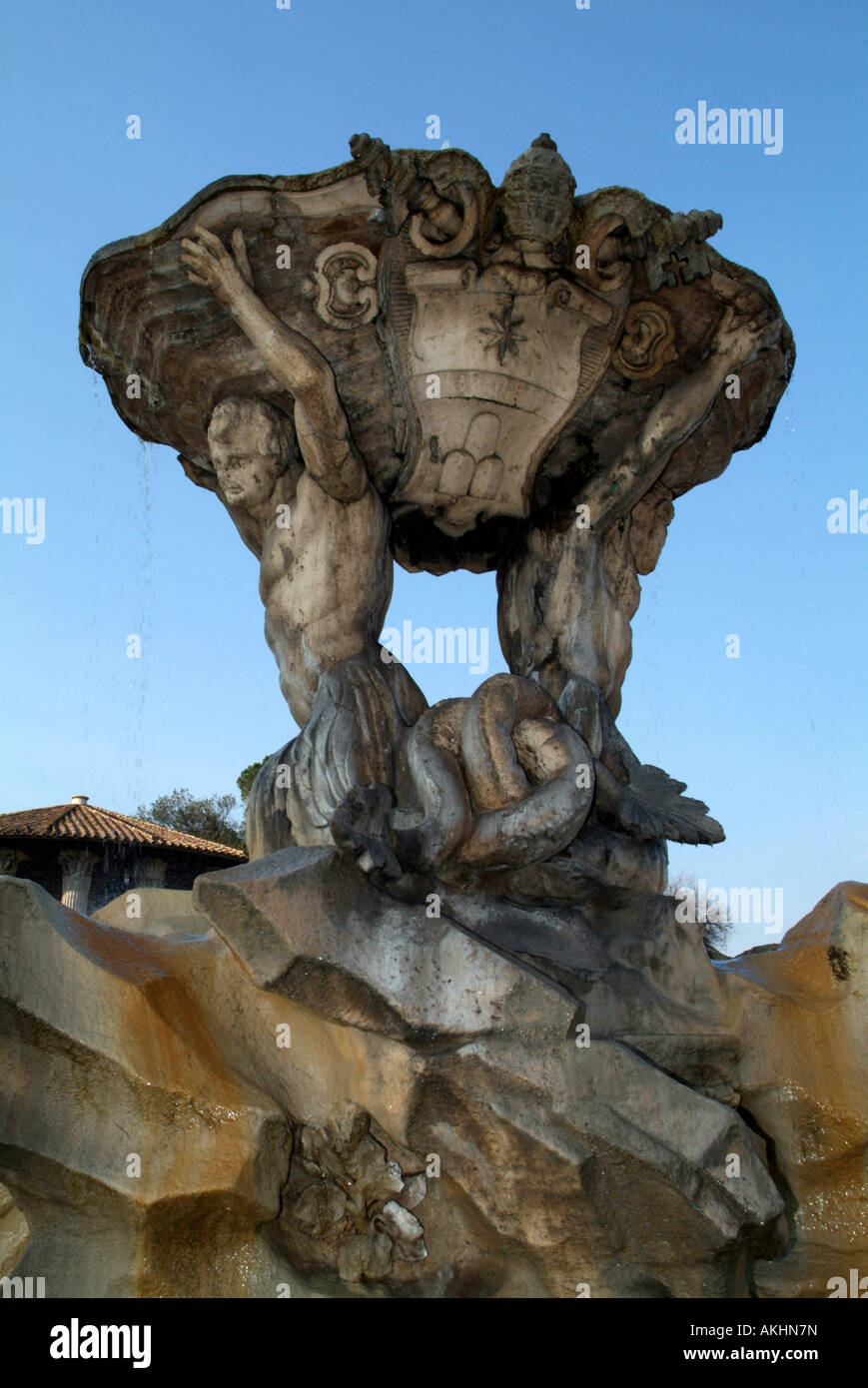 Fontana dei Tritoni, Piazza Bocca della Veritï¿½, Rome, Lazio, Italy ...