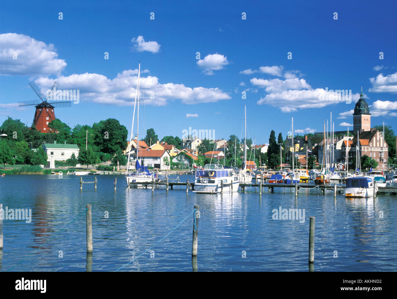 SWEDEN SODERMANLAND TOWN OF STRANGNAS Stock Photo - Alamy