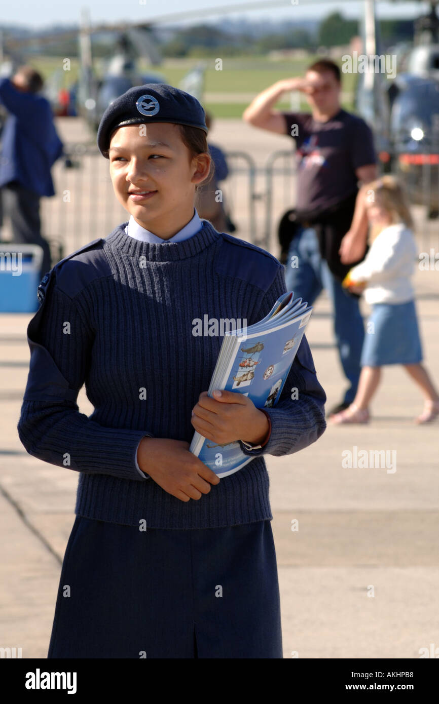 Female air cadet hi-res stock photography and images - Alamy