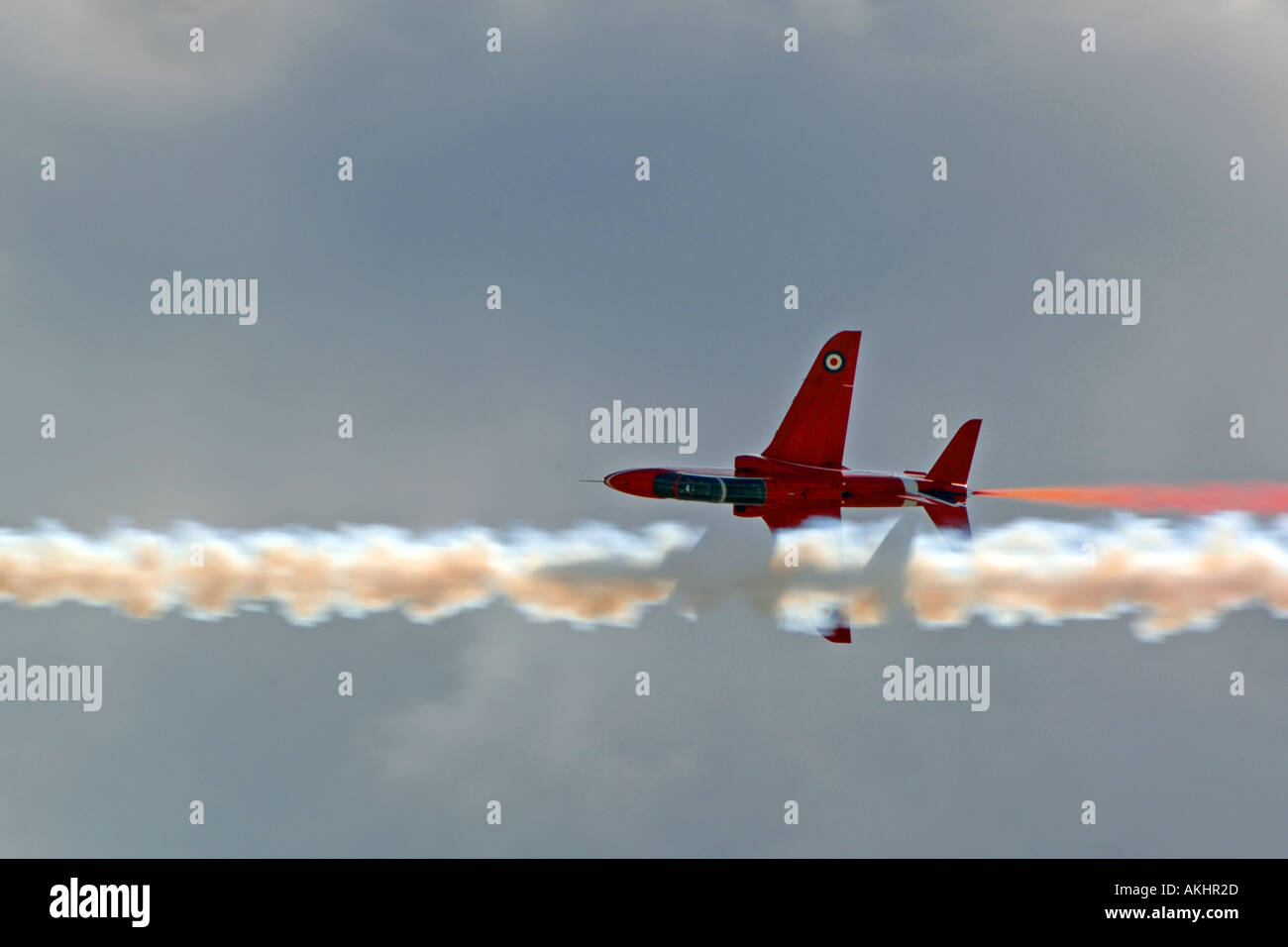 1 Hawk fast jet training aircraft of the Red Arrows Display team Stock ...