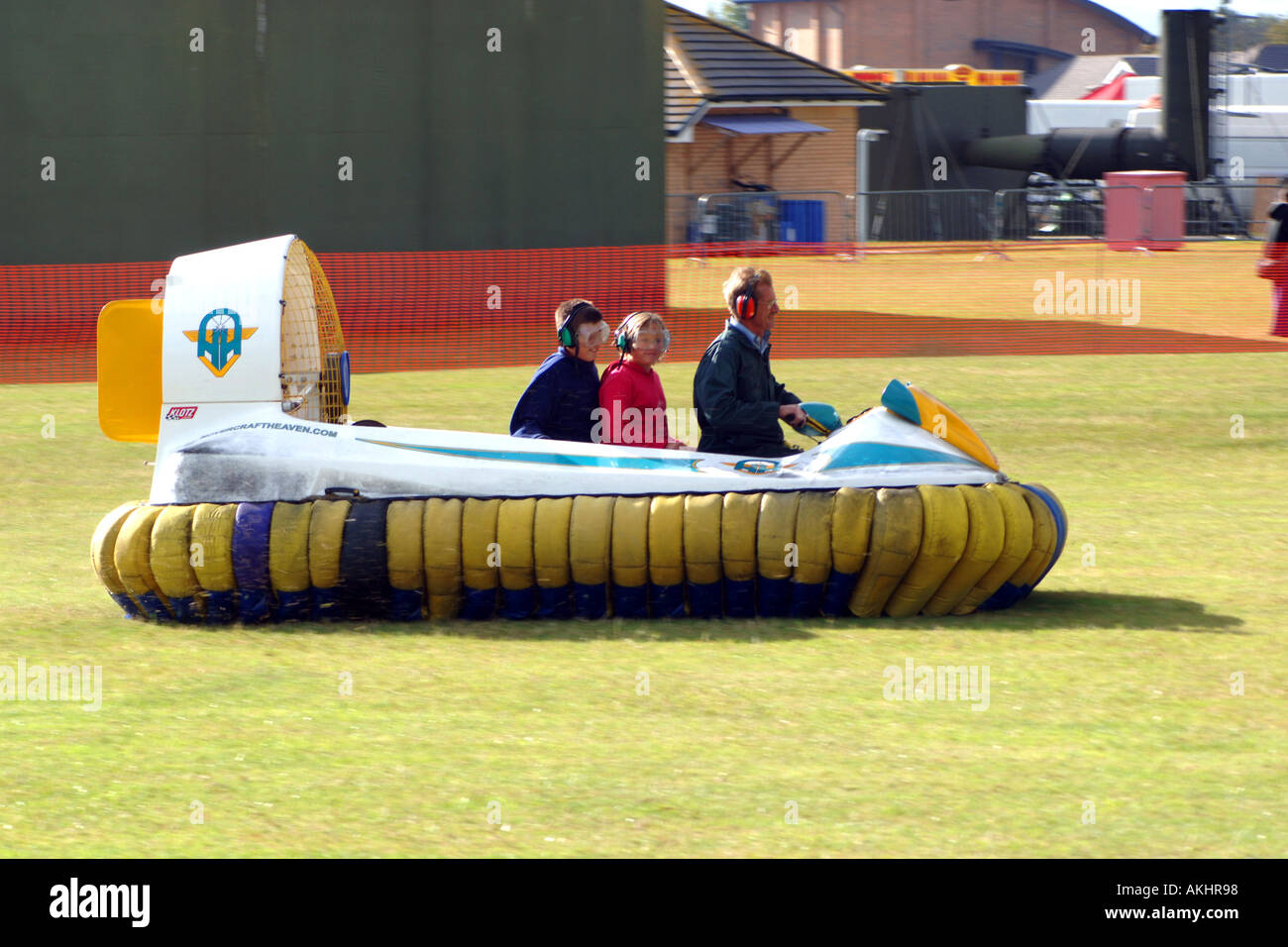 Hovercraft rides at an airshow Stock Photo - Alamy