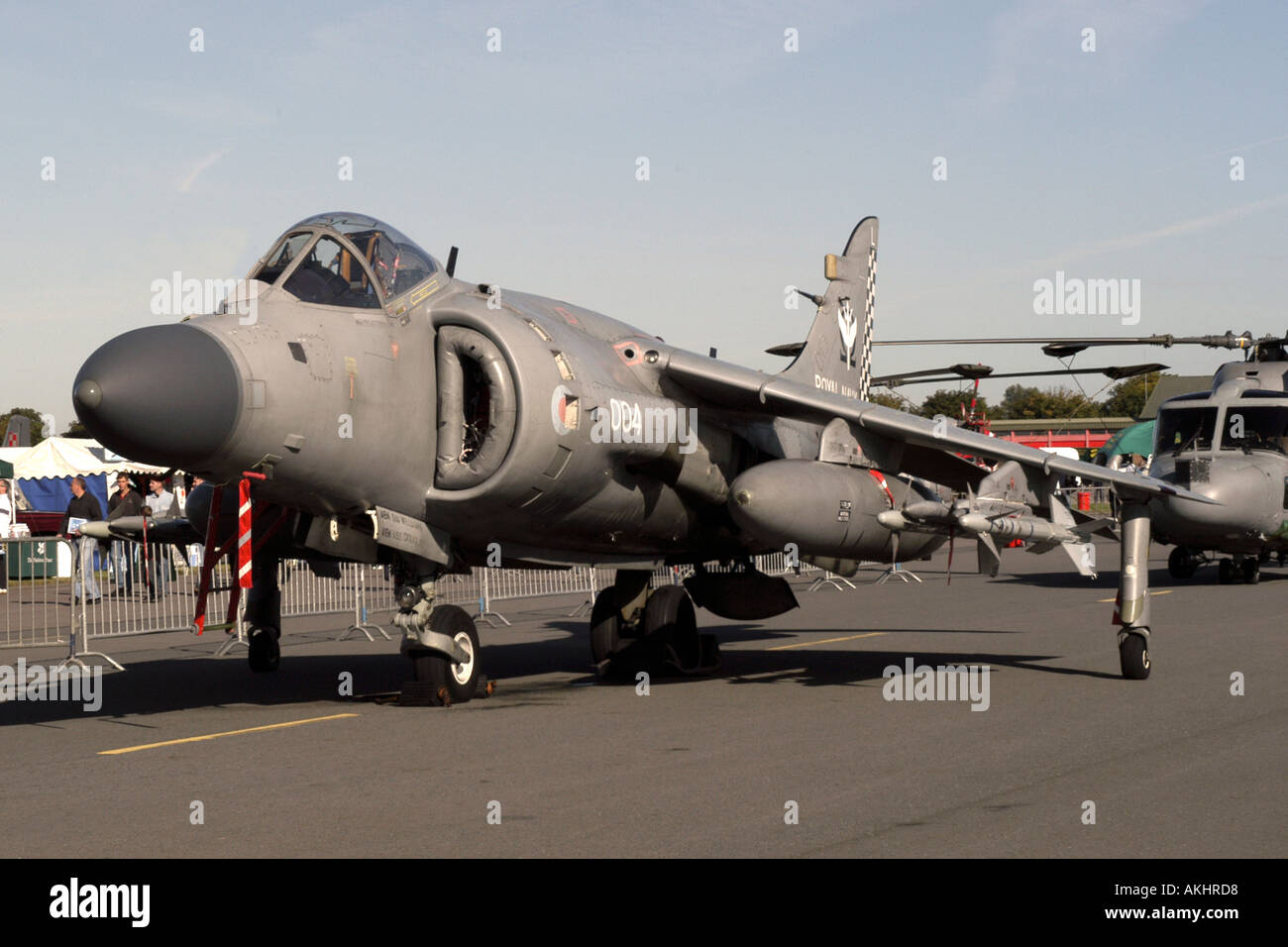 Royal Navy SeaHarrier Stock Photo - Alamy