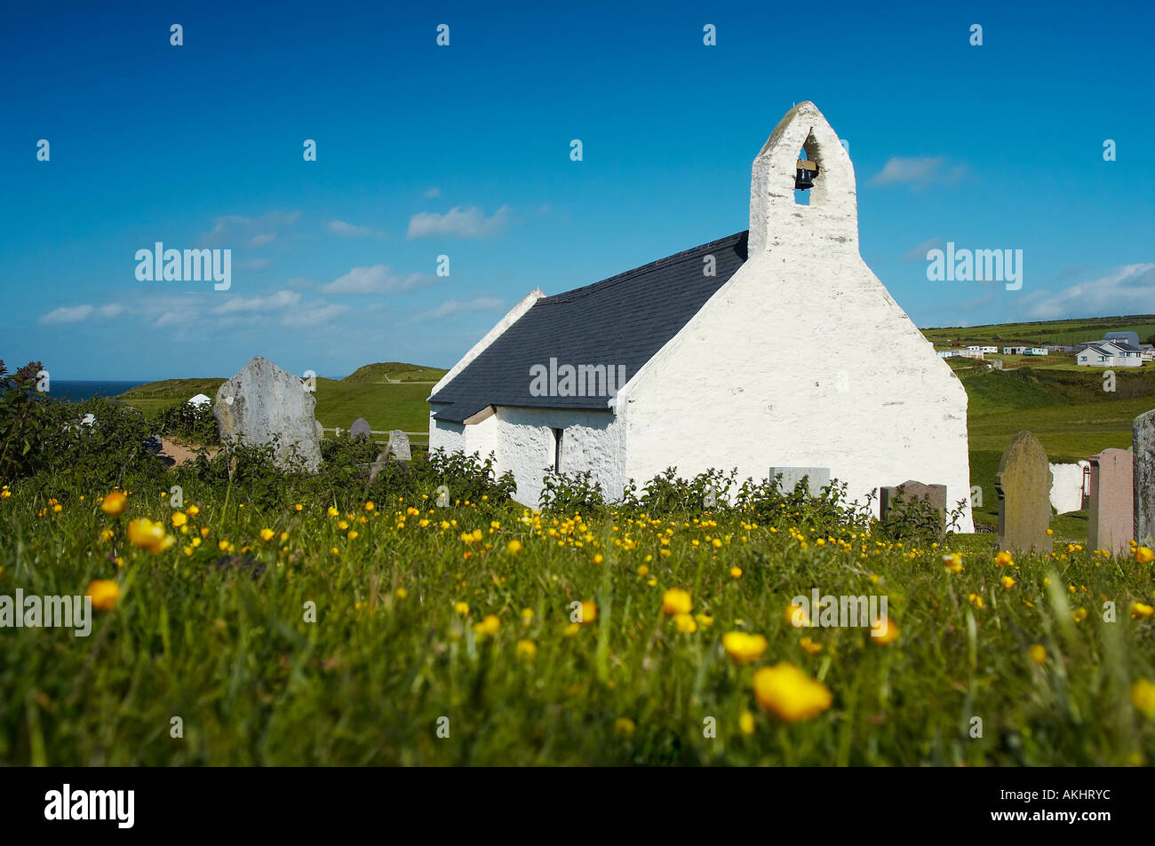 Mwnt chapel hi-res stock photography and images - Alamy
