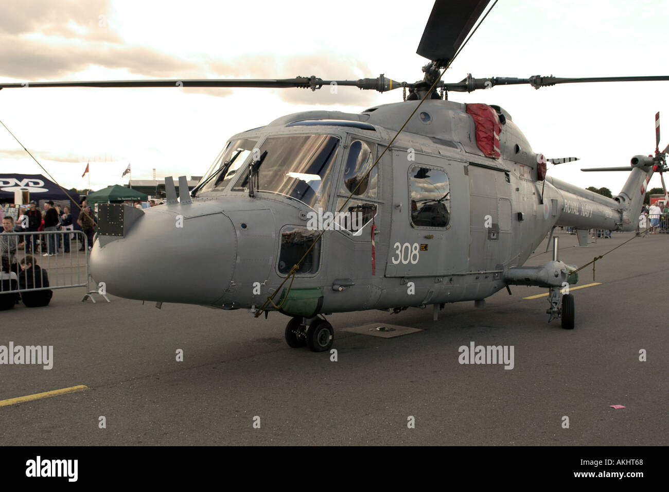 British Royal Navy General purpose Westland Lynx helicopter Stock Photo ...