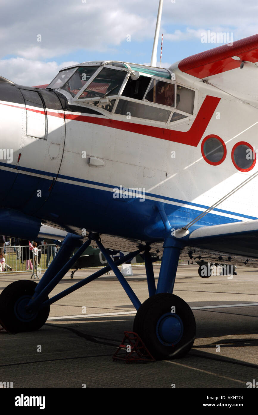 Russian Ilyushin bi-plane Stock Photo - Alamy