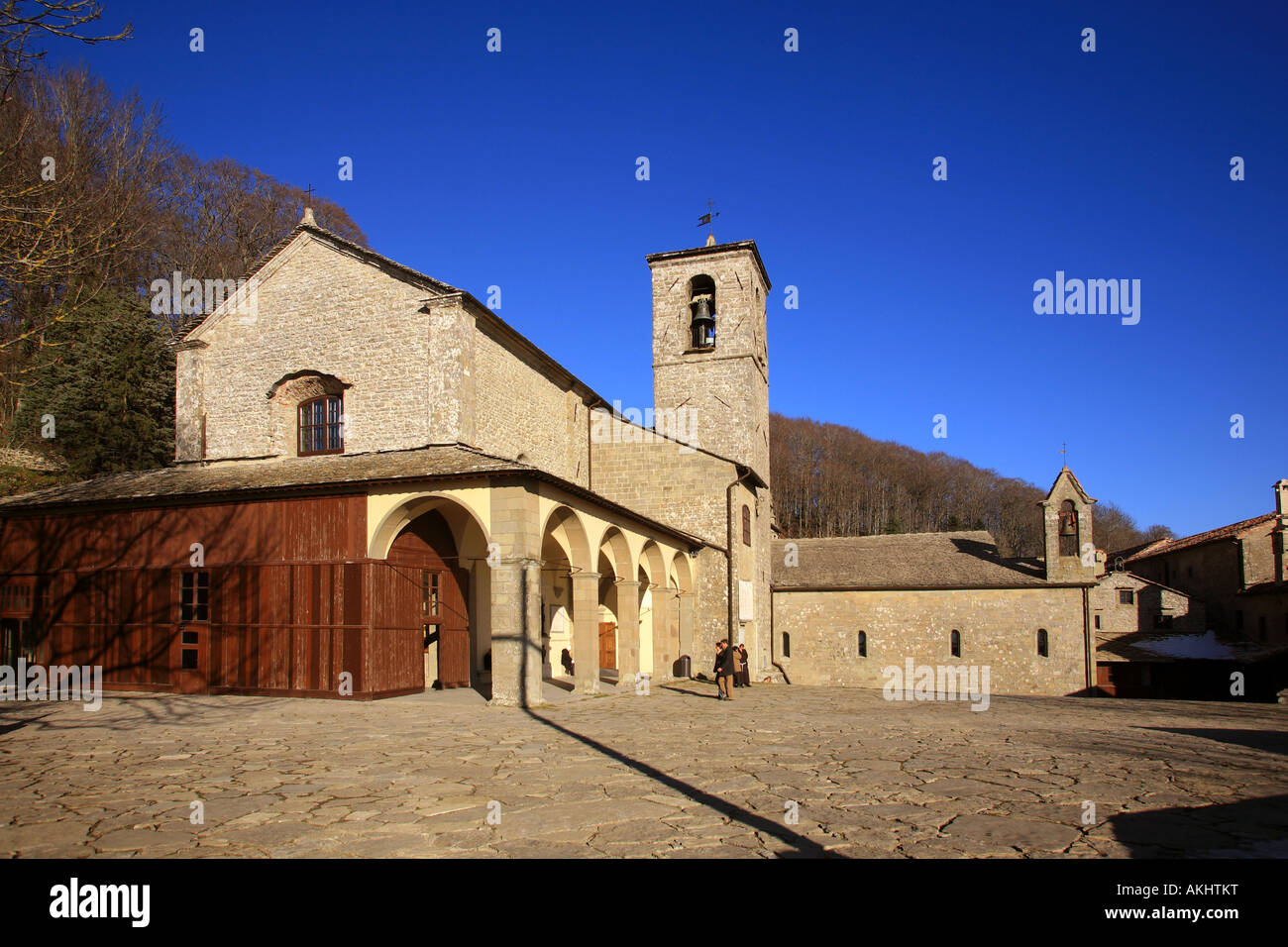 Monastery, La Verna, Tuscany, Italy Stock Photo - Alamy