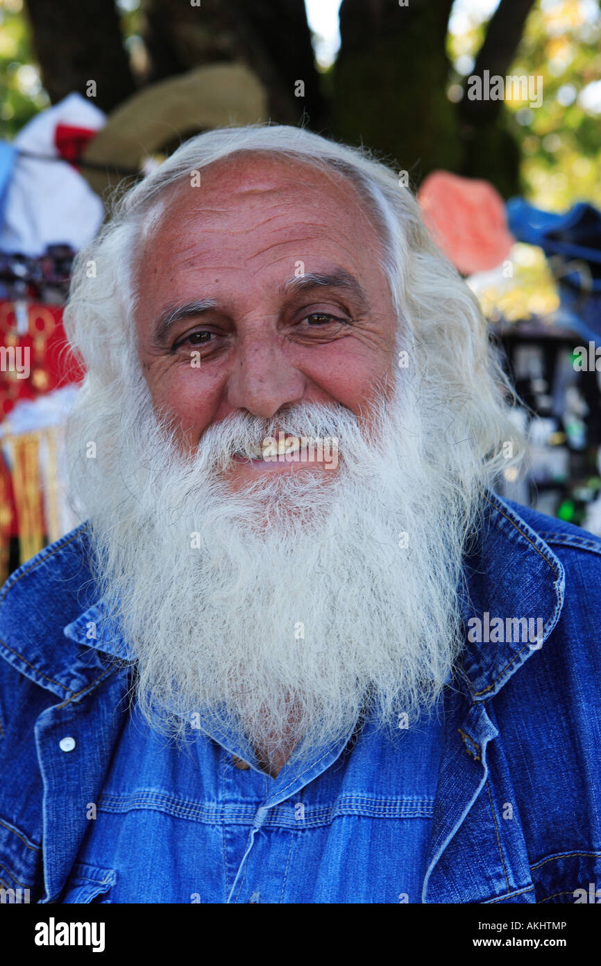 Montenegro, Northern mountains, old man Stock Photo - Alamy