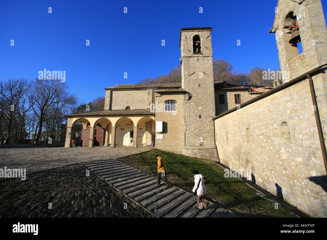Monastery, La Verna, Tuscany, Italy Stock Photo - Alamy