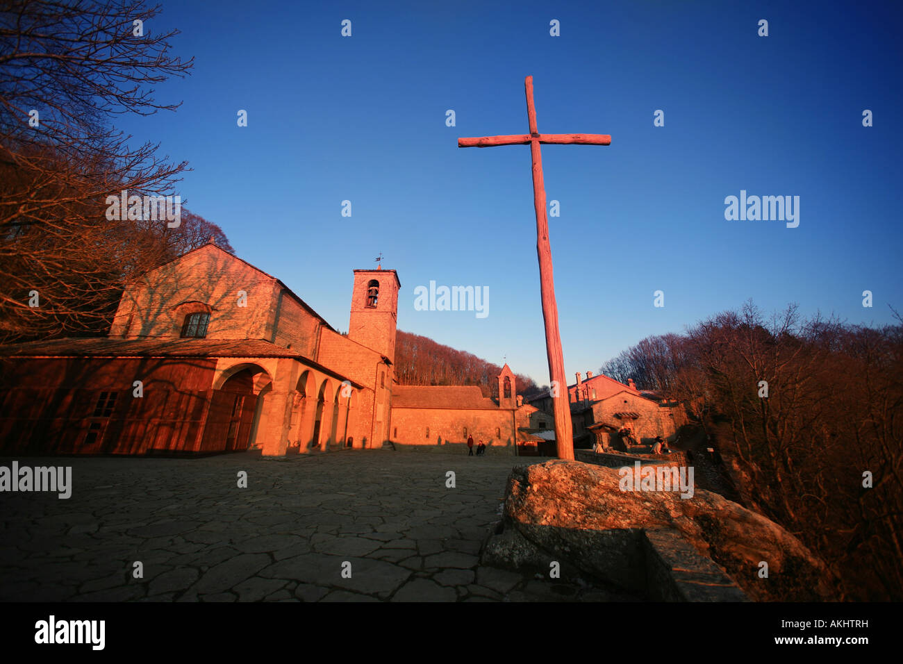 Monastery la verna tuscany italy hi-res stock photography and images ...