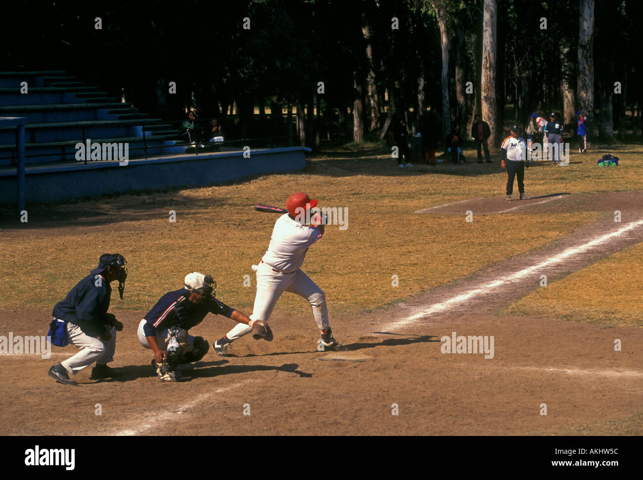 Hispanic man male player batting practice hi-res stock photography and ...