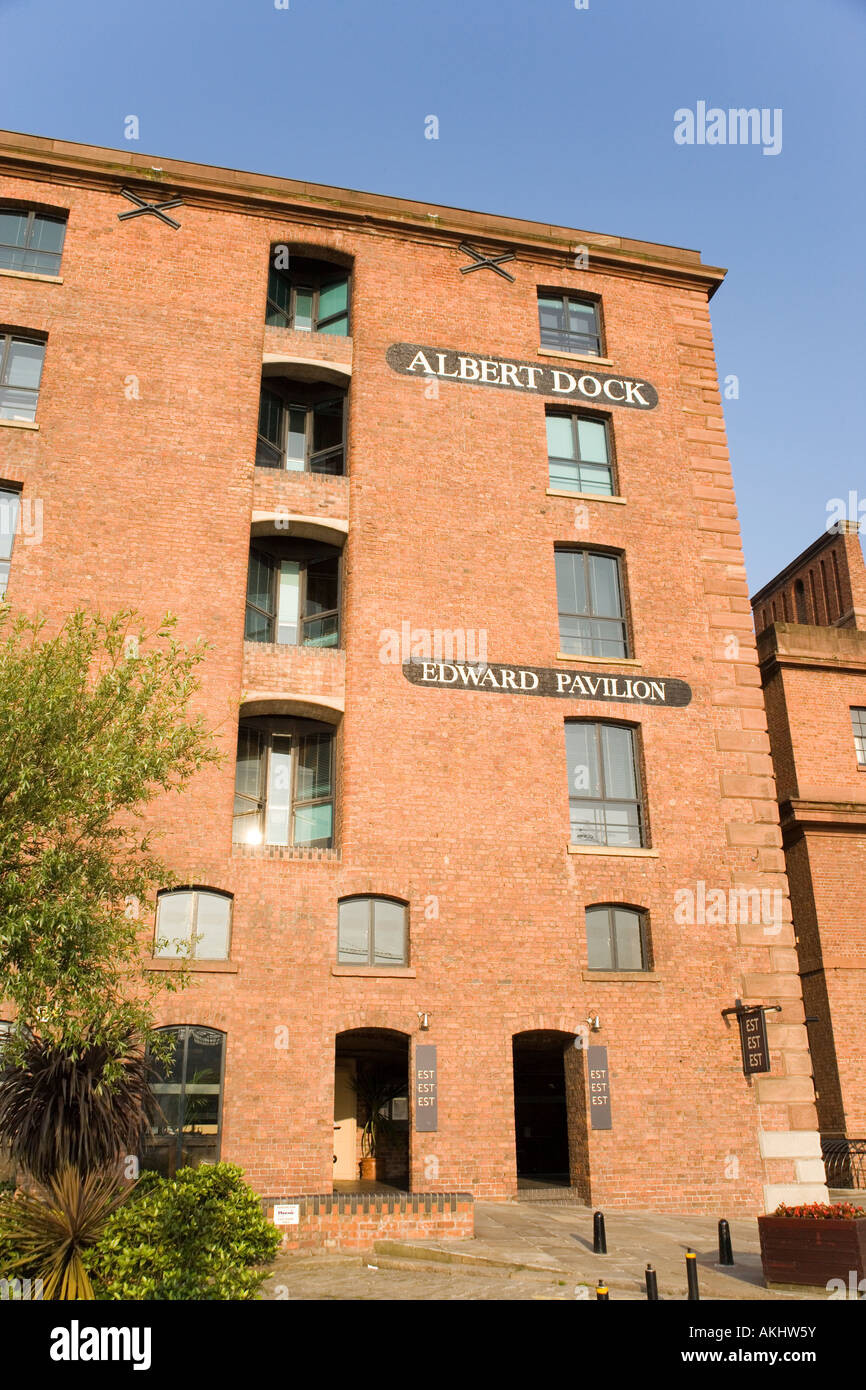 Edward Pavilion at the Albert Dock, Liverpool, England, United Kingdom ...