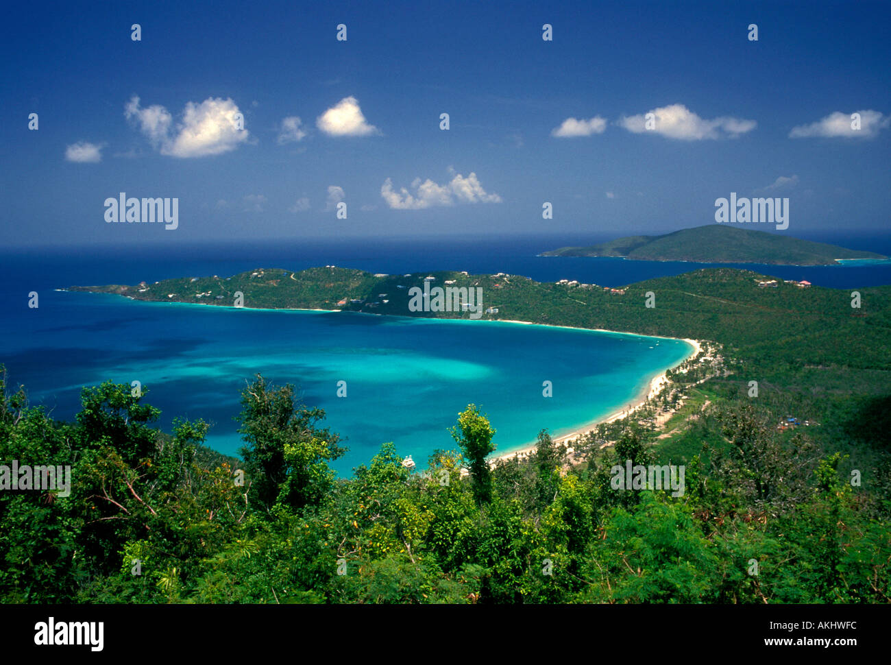 Magens bay beach scenic view hi-res stock photography and images - Alamy