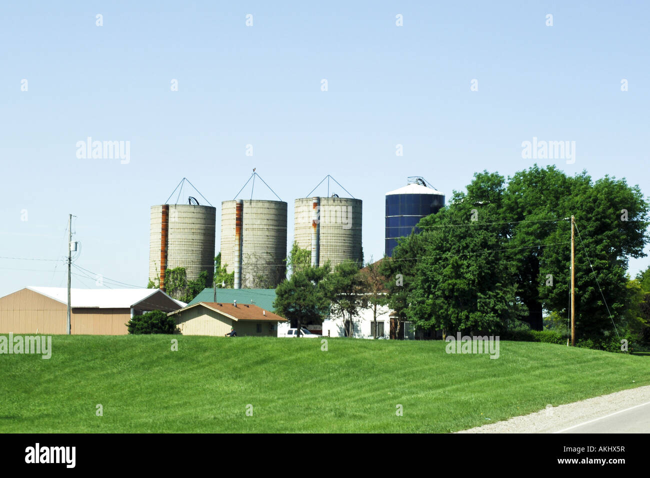 Wi silos hi-res stock photography and images - Alamy