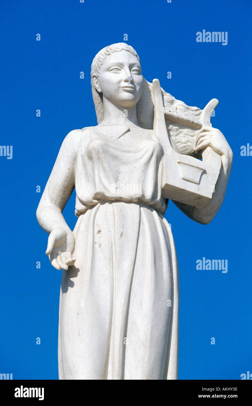 Sappho statue hi-res stock photography and images - Alamy