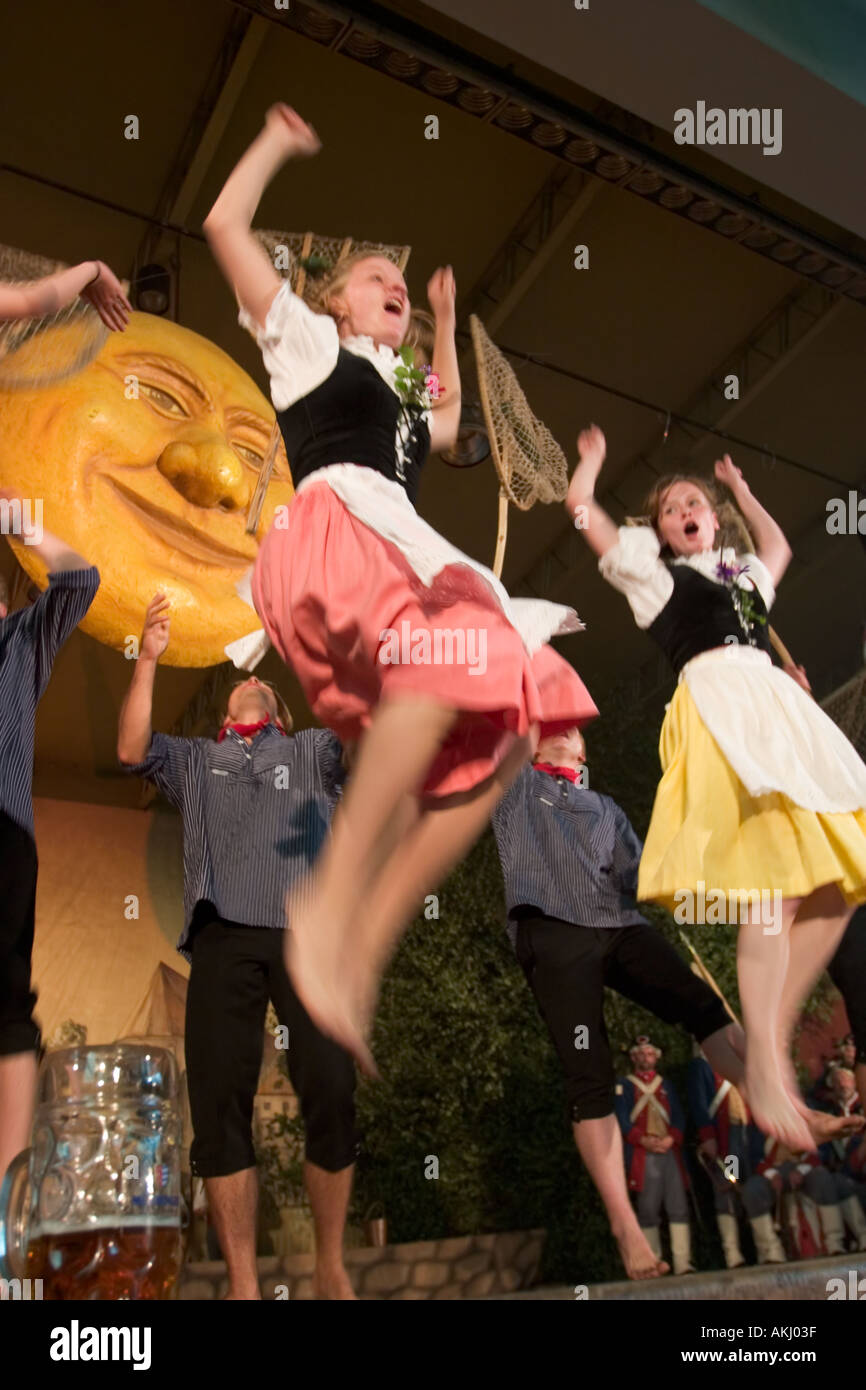 Memmingen festival Fischertag fishers day Allgäu Germany Stock Photo ...