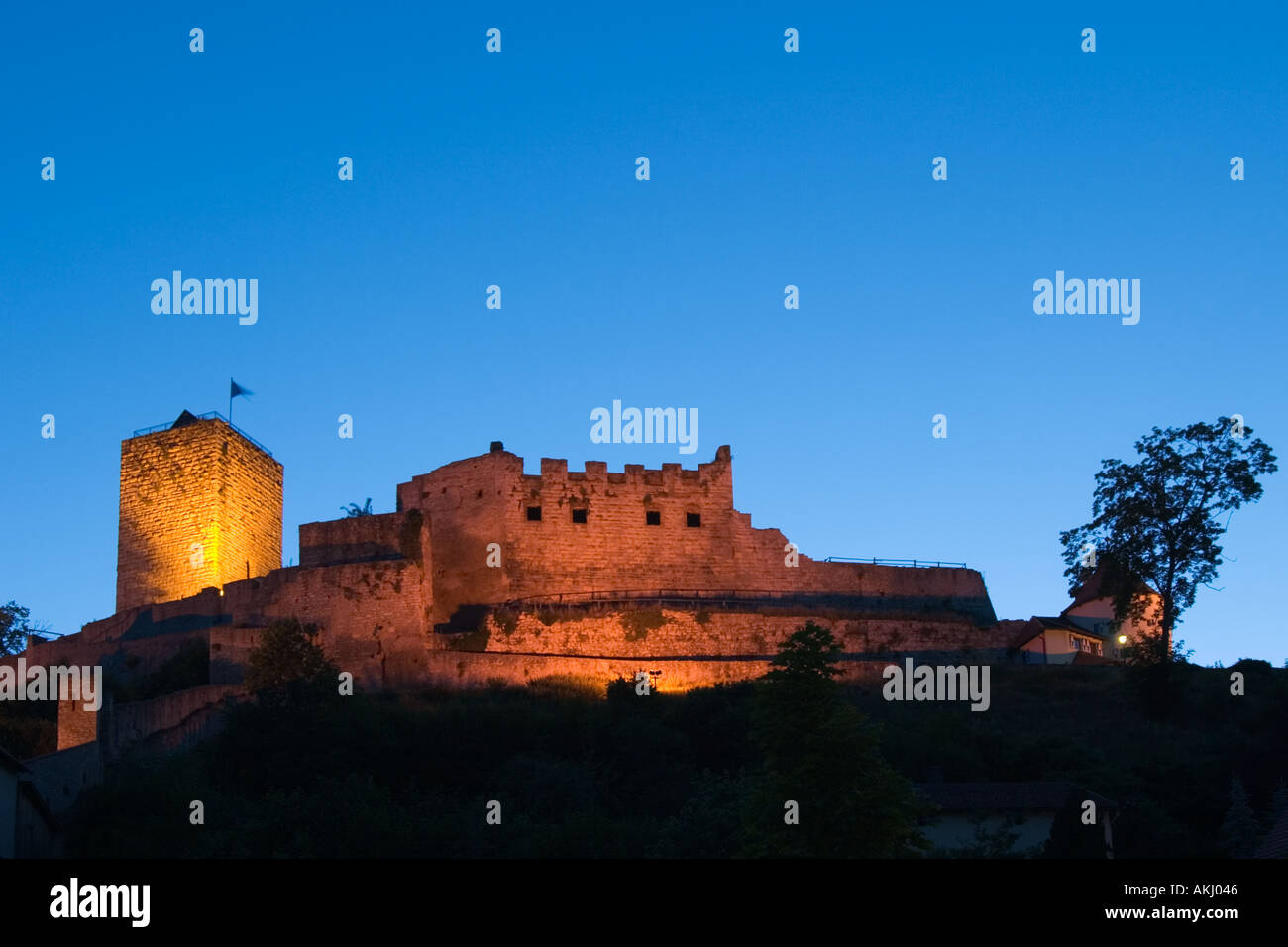 castle Pappenheim Germany Stock Photo - Alamy