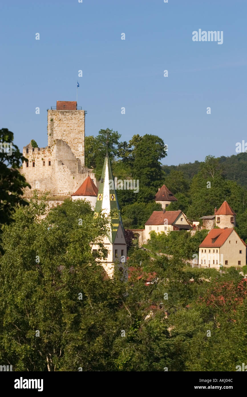 castle Pappenheim Germany Stock Photo - Alamy