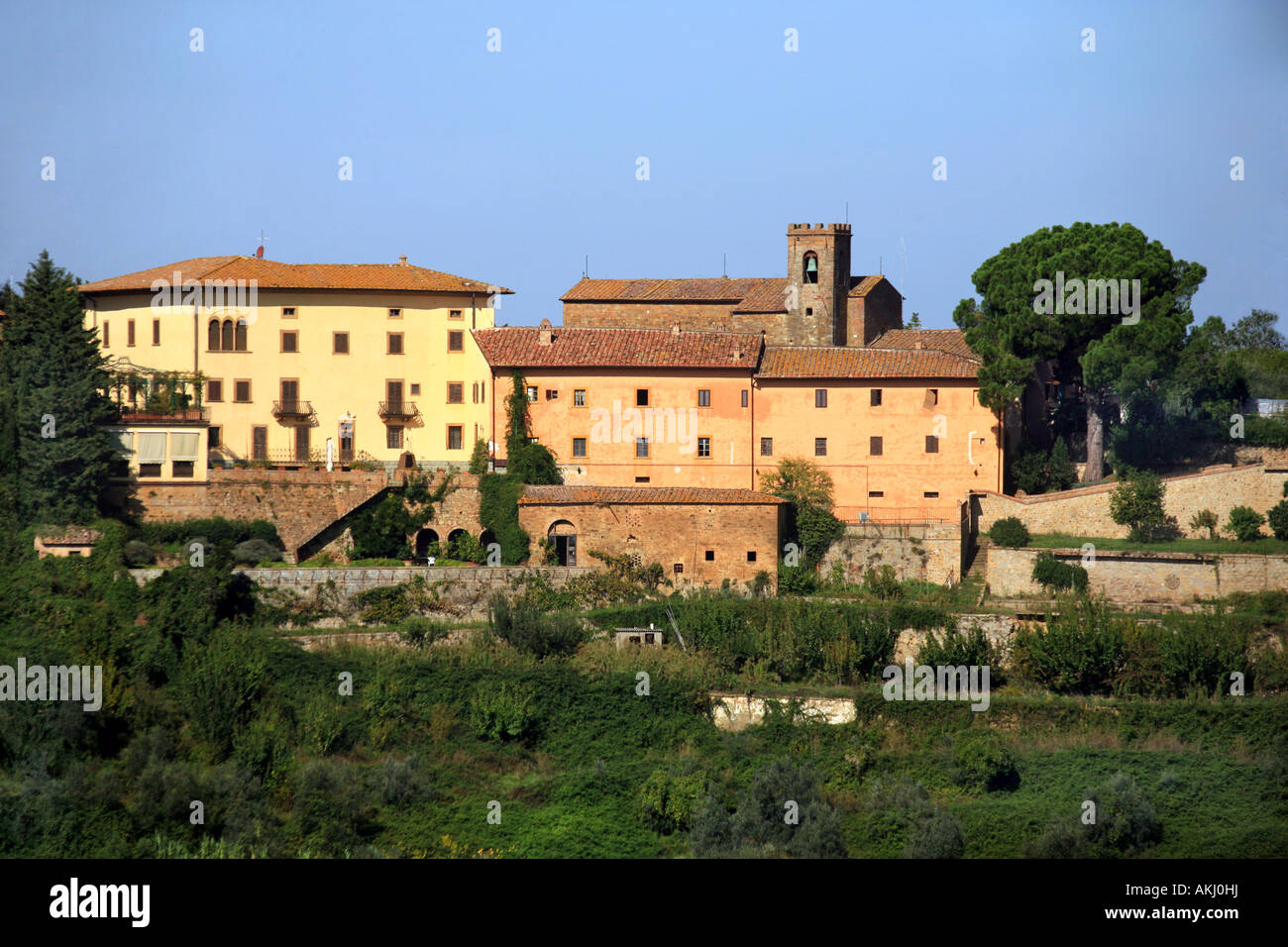 Cityscape, Castelfalfi, Tuscany, Italy Stock Photo - Alamy