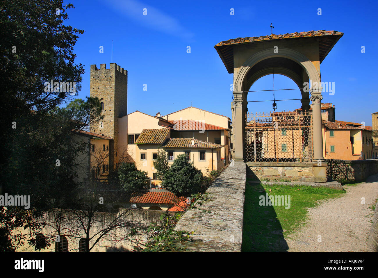 Petrarca house, Arezzo, Tuscany, Italy Stock Photo - Alamy