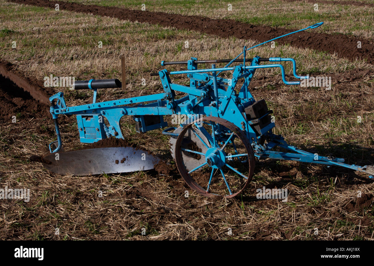 Old Plough in Field UK Stock Photo - Alamy Old Plough in Field UK Stock Photo - Alamy