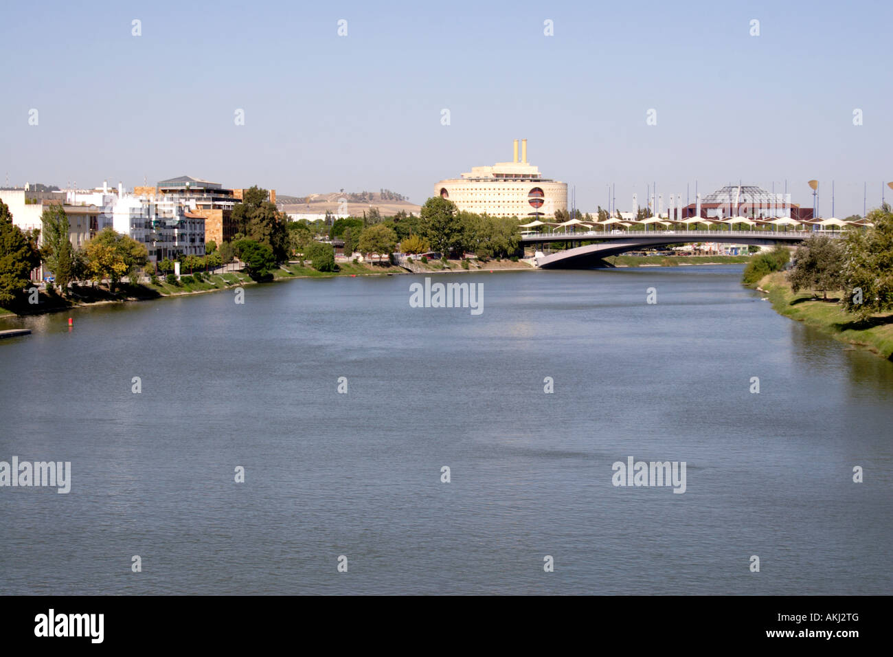 Guadalquivir River Seville October 2007 Stock Photo - Alamy