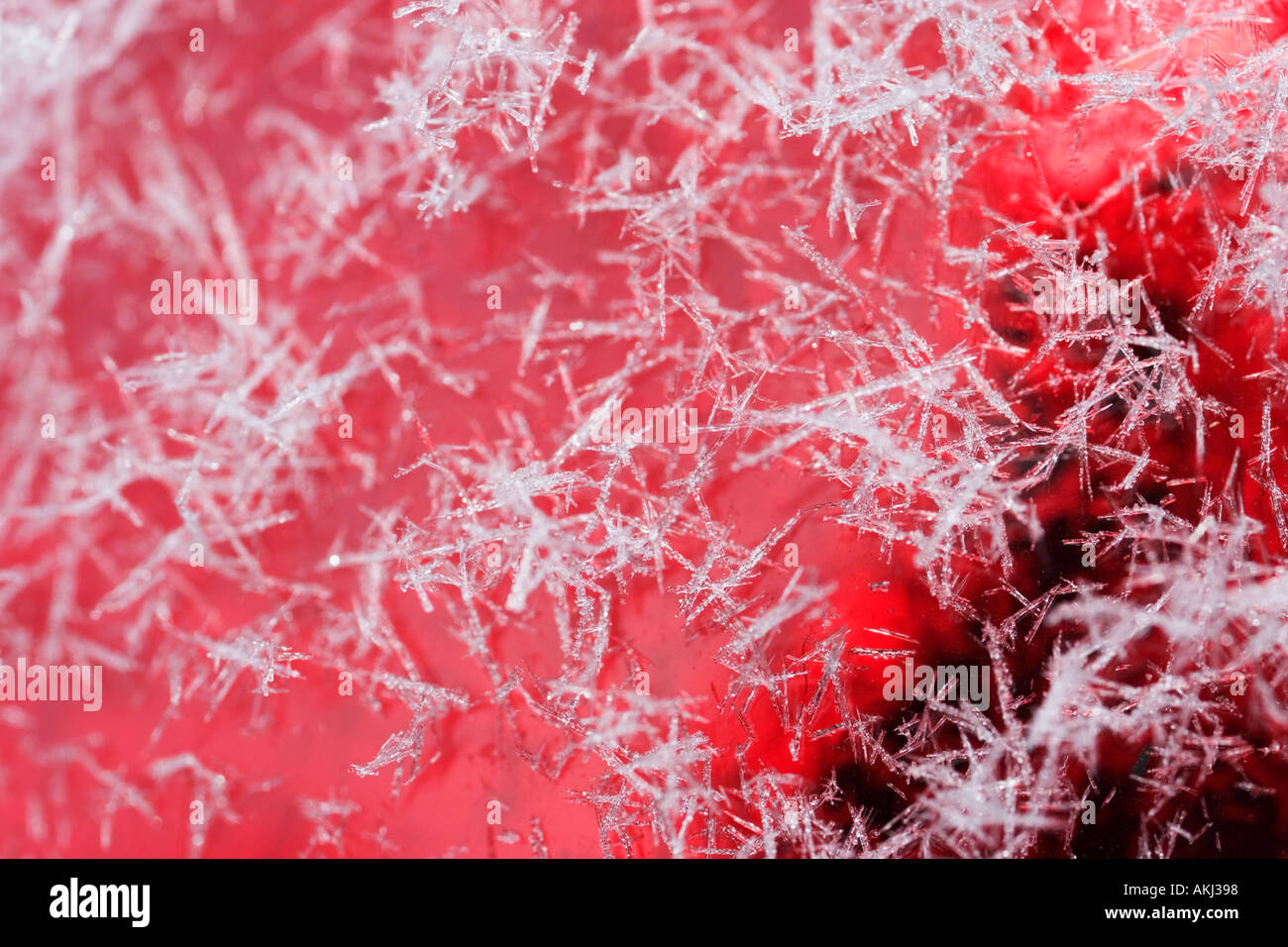 snow ice crystals Stock Photo - Alamy