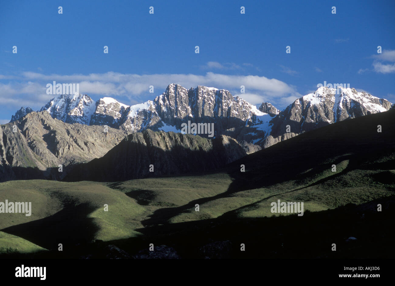 The magnificent Puborgang Mountains in Dabpa county Kham Sichuan ...