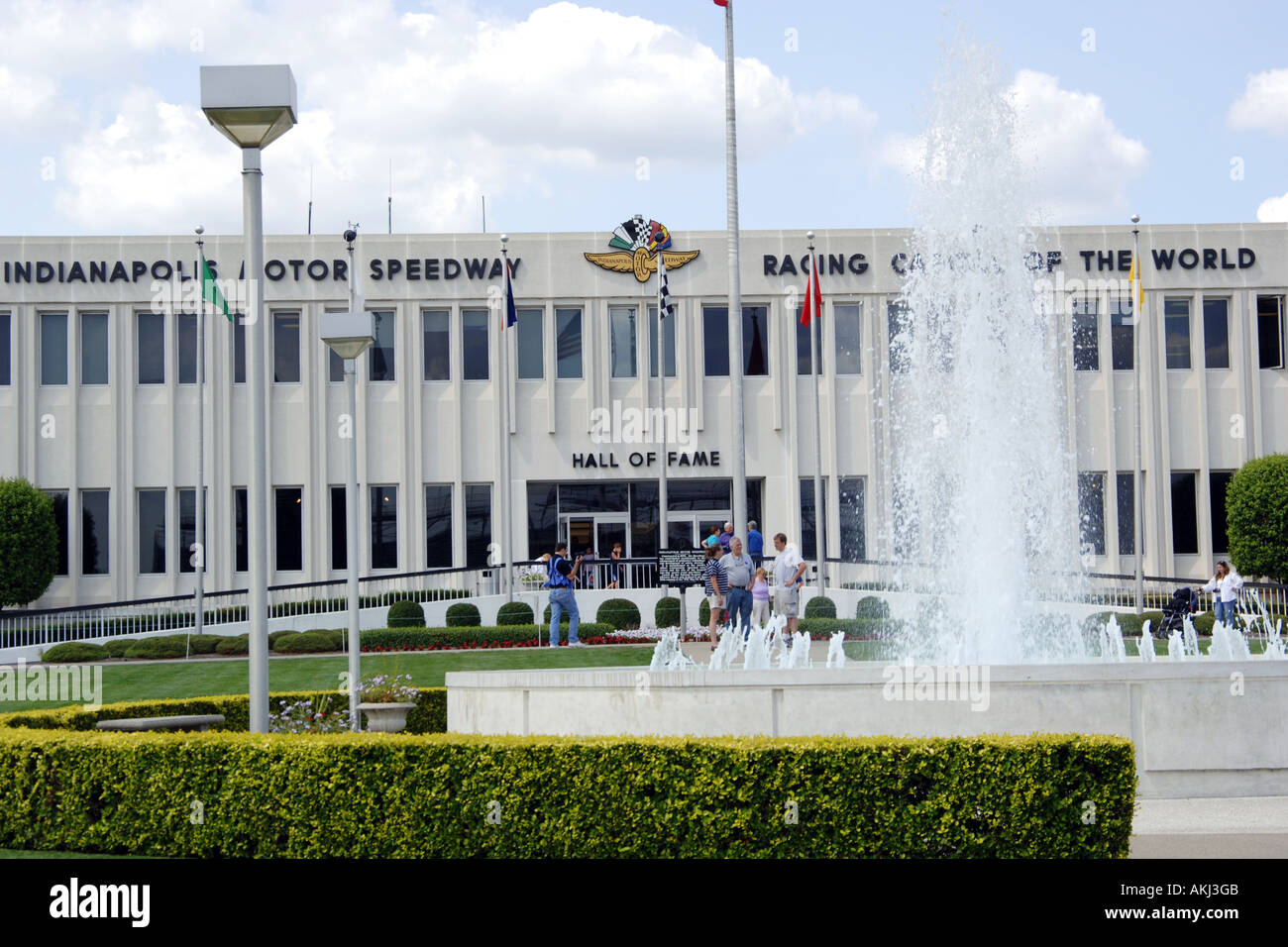 The Indianapolis Motor Speedway Hall of Fame Museum is an automotive museum on the grounds of ...