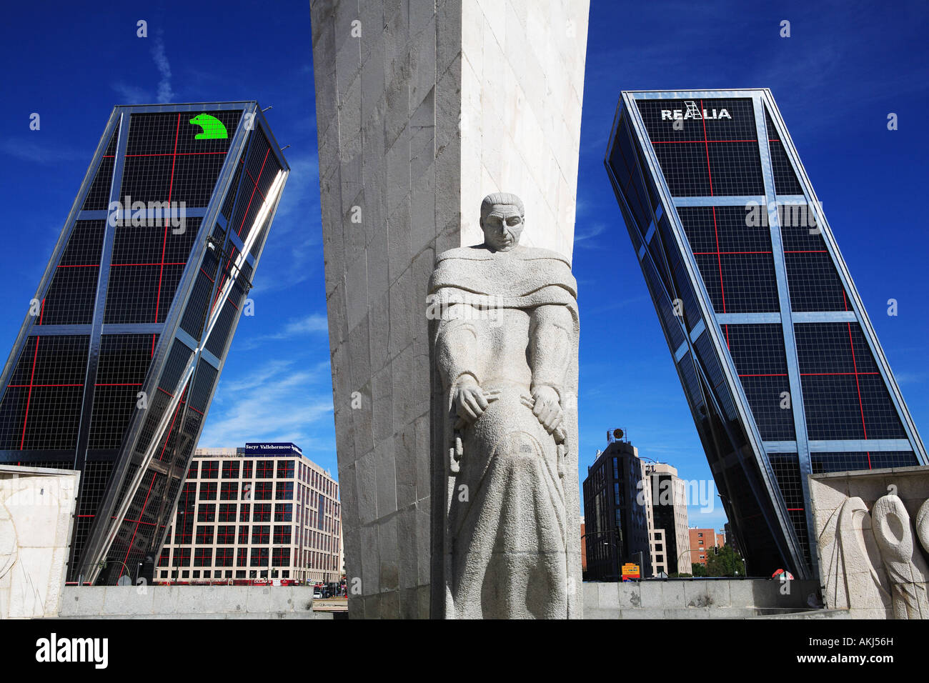Puerta de europa gate hi-res stock photography and images - Alamy