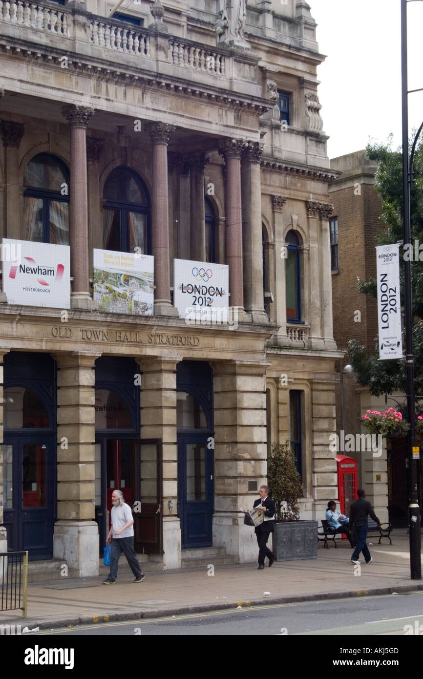 Newham town hall Stratford East London Stock Photo - Alamy