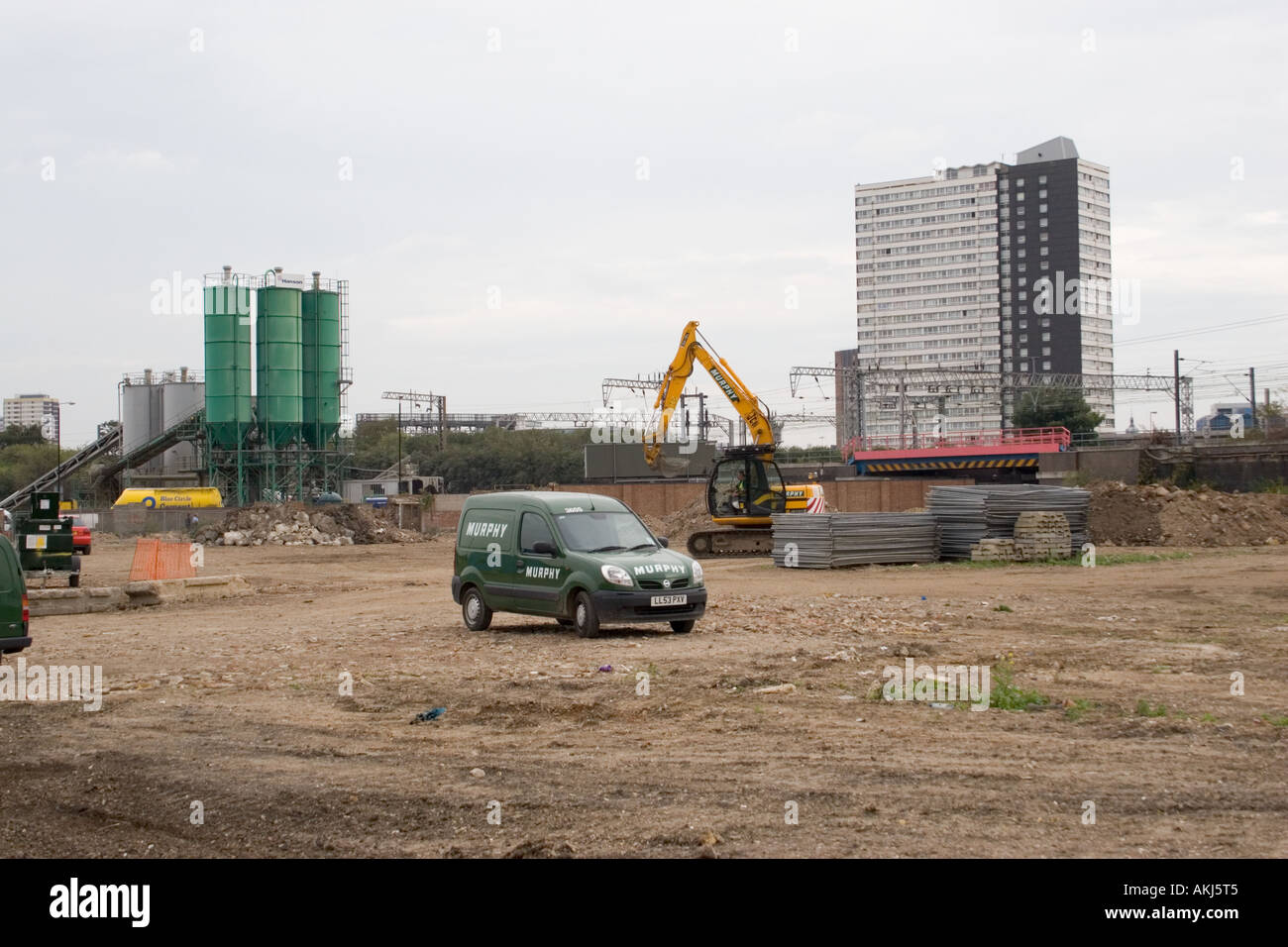 Marshgate Lane that will vanish under the new Olympic development East ...