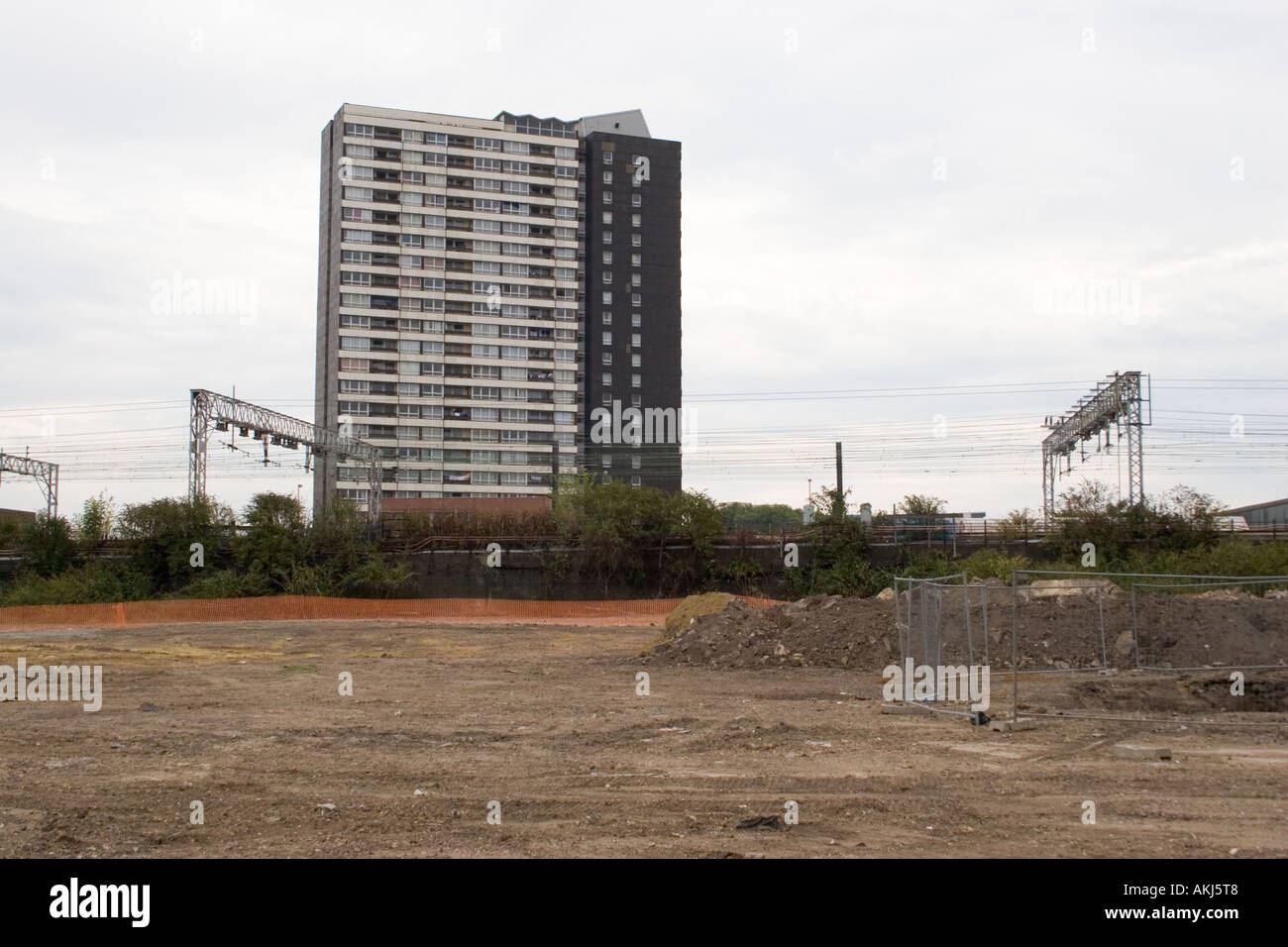 Marshgate Lane that will vanish under the new Olympic development East ...
