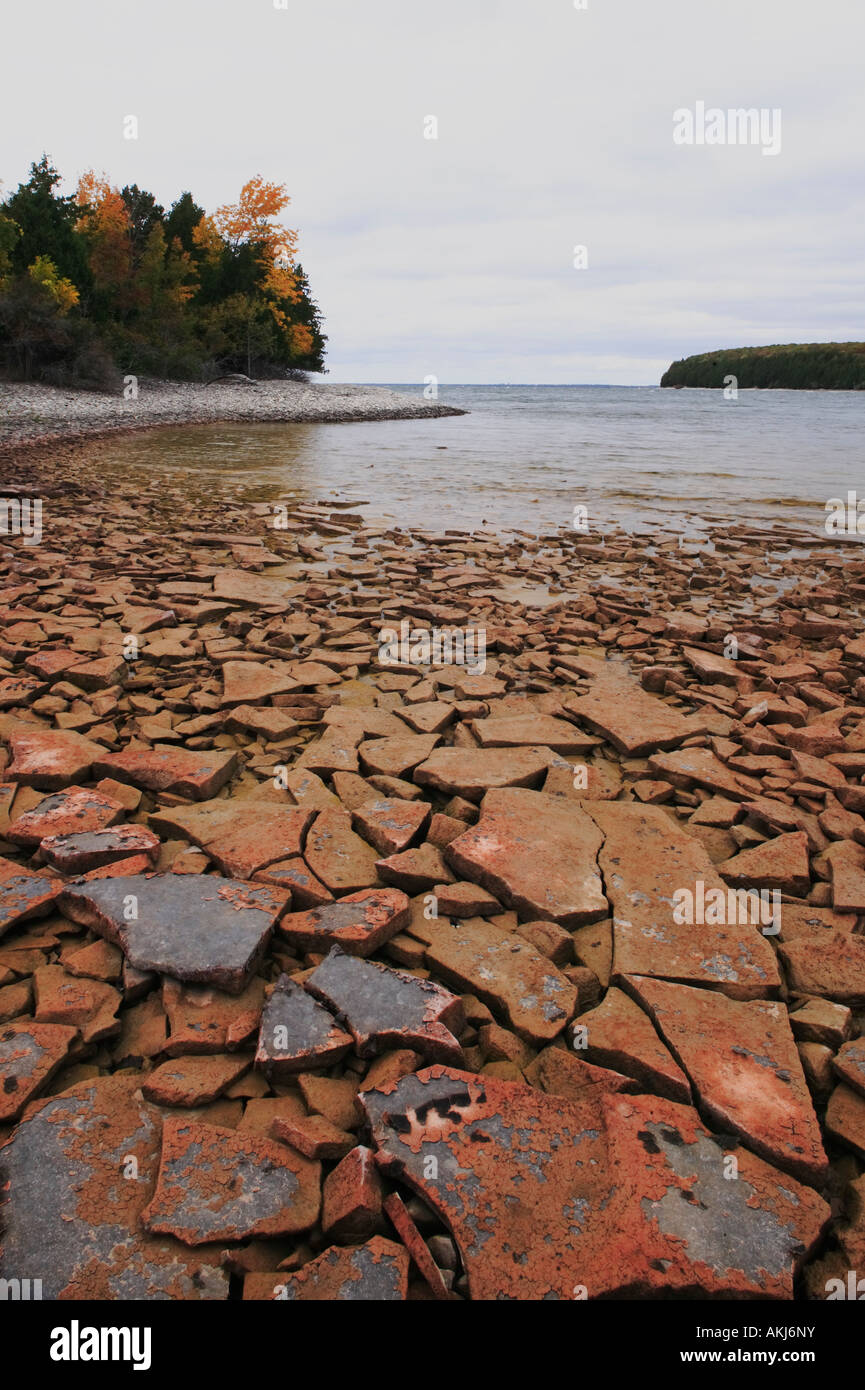 Shorline on Lake Michigan, Haunted Forest Preserve, Michigan s Upper ...