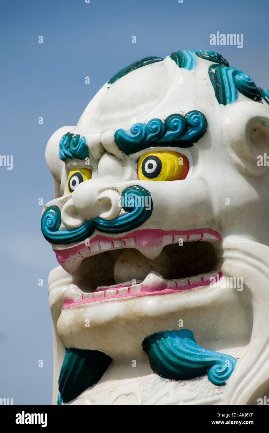 A Tibetan Buddhist protector Stock Photo - Alamy