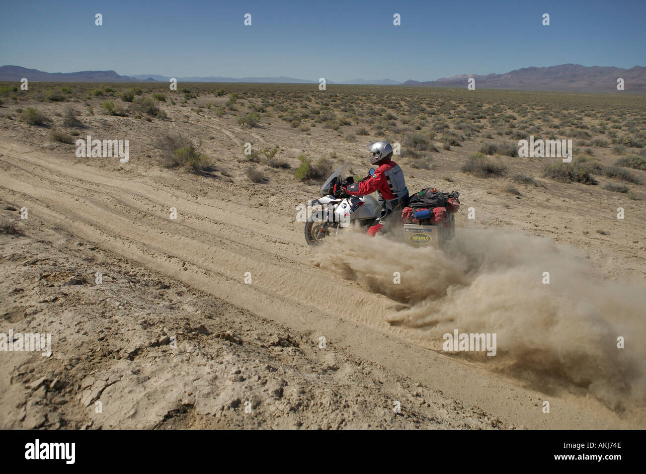 Motorcyclist riding winding road in hi-res stock photography and images ...