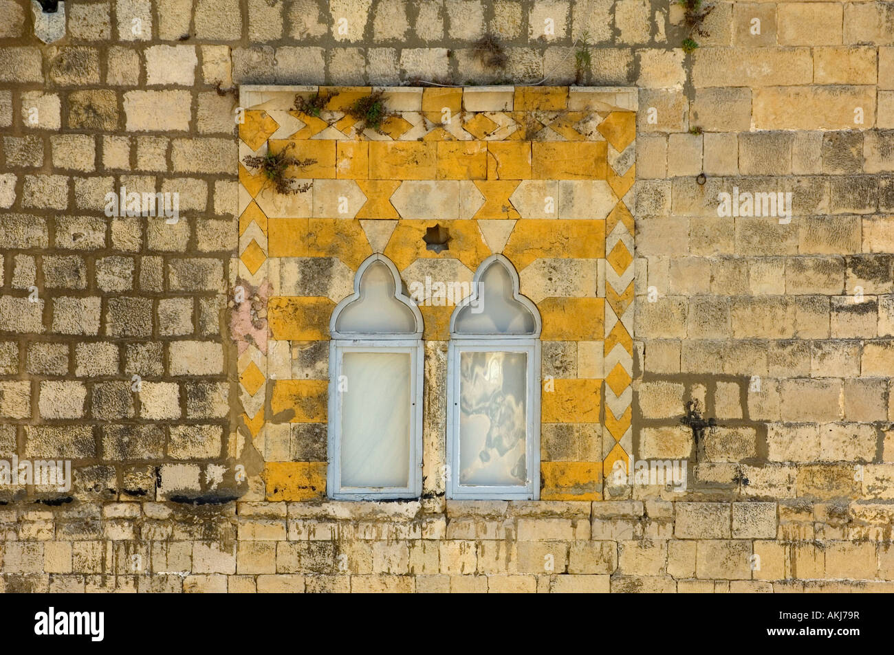 Ottoman design windows in the House of Baz Stock Photo - Alamy