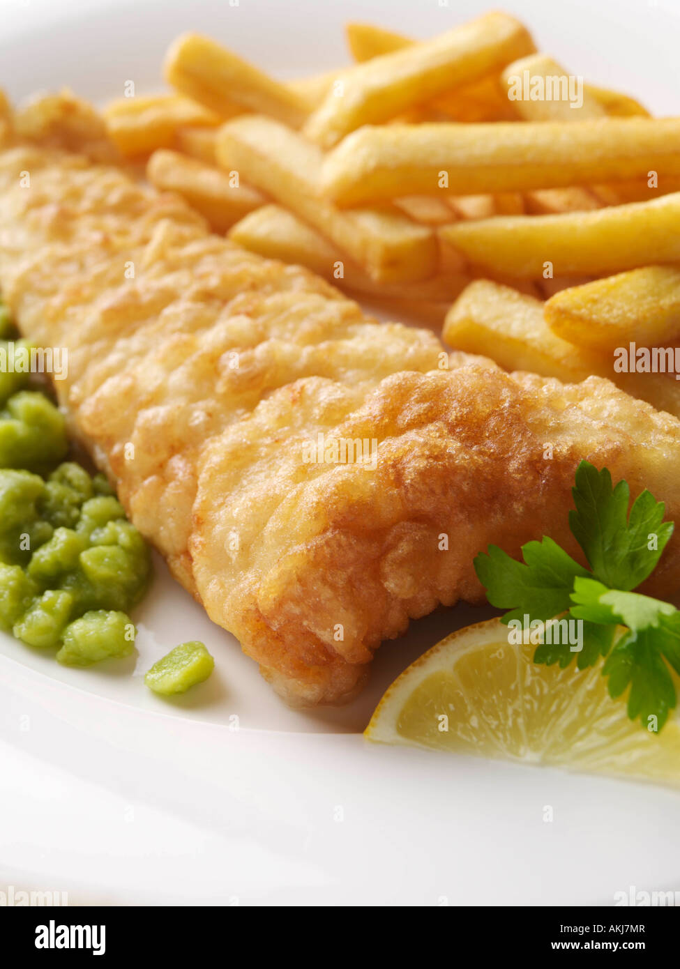 Individual Portion Fish And Chips High Resolution Stock Photography and ...