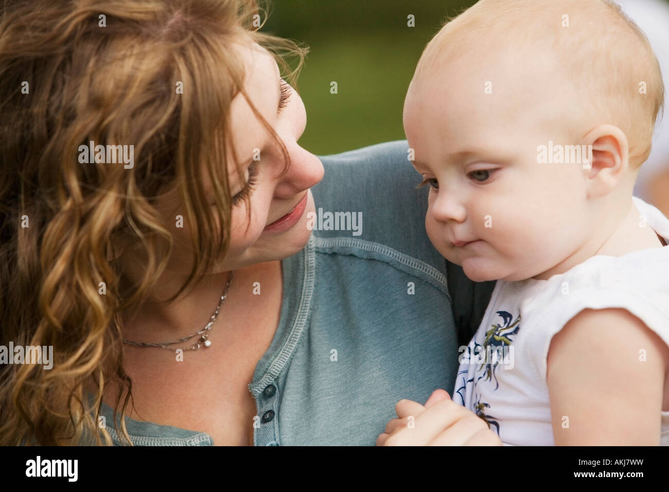 Mother adoring her child Stock Photo - Alamy