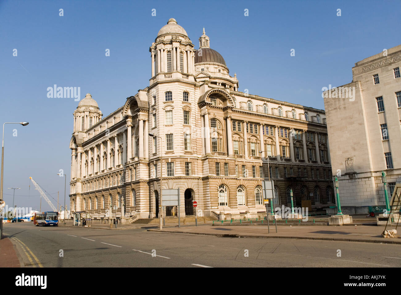 Port of Liverpool Building , which is one of the Threes Graces on the ...