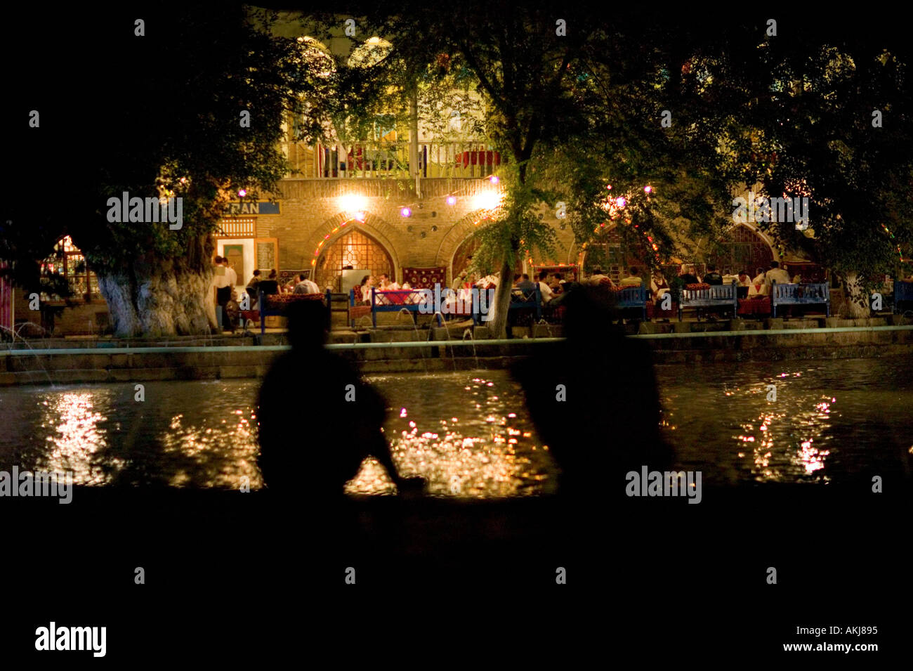 Uzbekistan bukhara cafe hi-res stock photography and images - Alamy