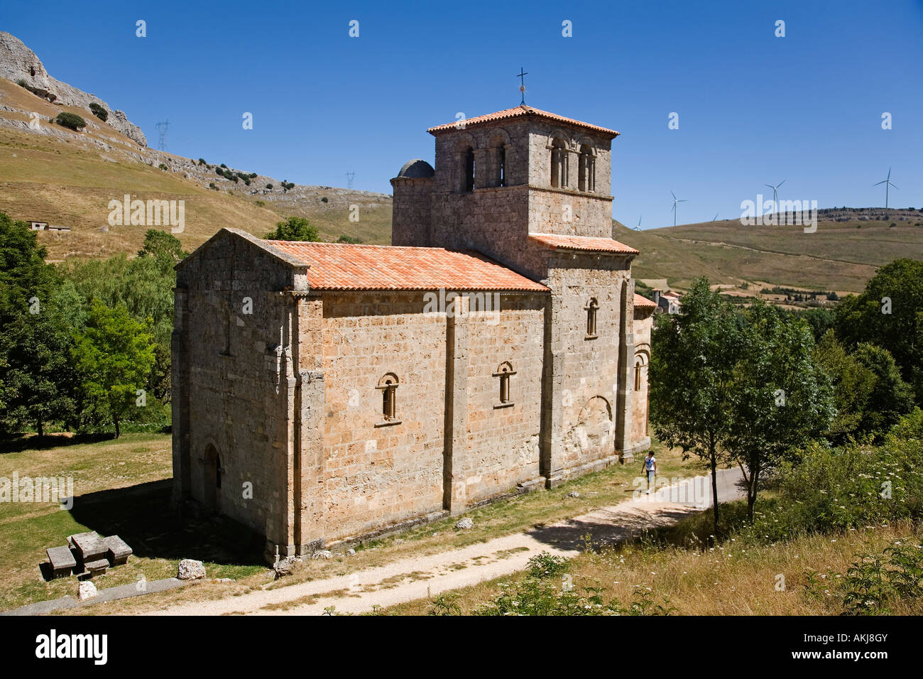 Romanesque chapel of nuestra señora of the Valley in monastery of ...