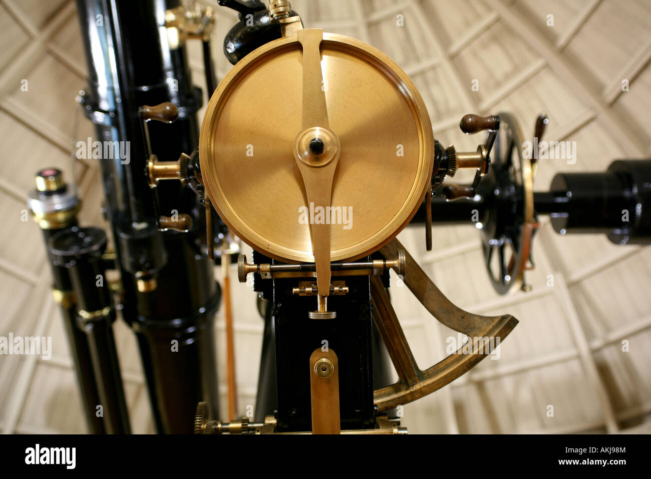 Detail of a telescope, Carter Observatory, Wellington, New Zealand ...