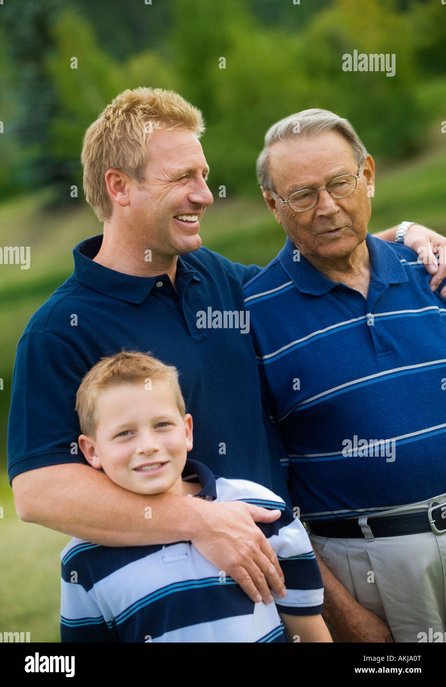 Grandfather grandson 80s hi-res stock photography and images - Alamy